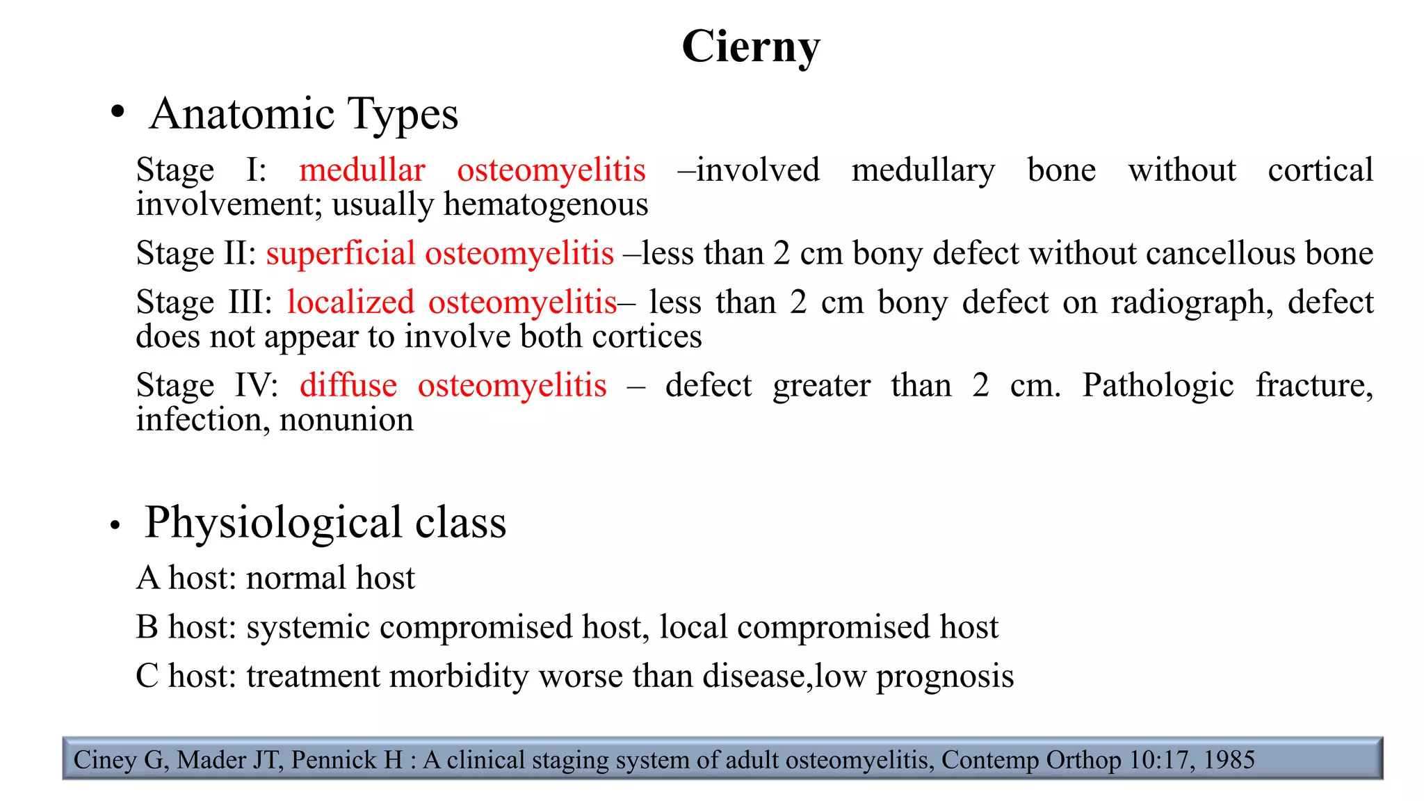 Osteomyelitis of facial skeleton | PPTX
