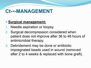 Osteomyelitis | PPTX