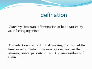 Osteomyelitis | PPT
