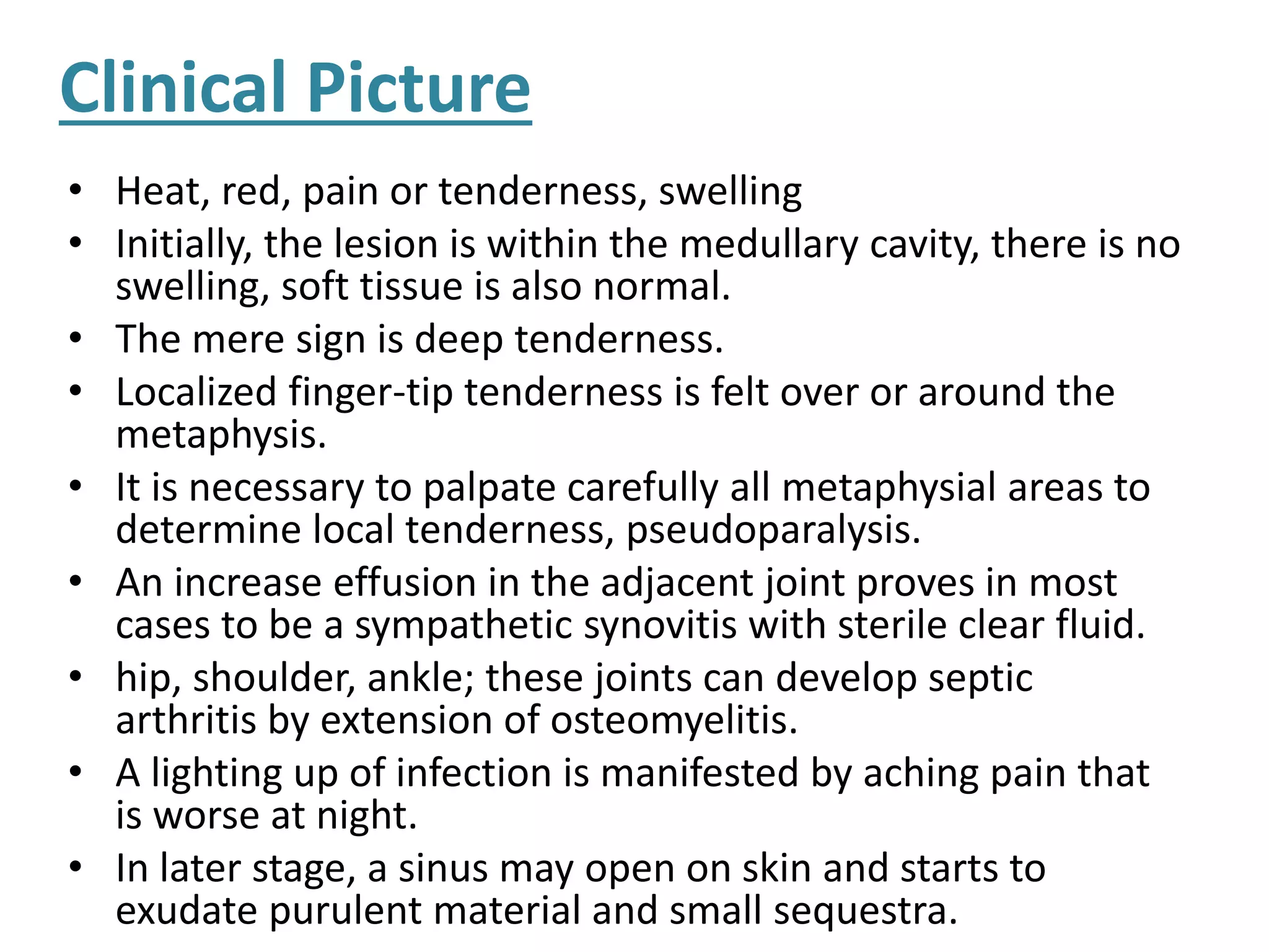 Osteomyelitis | PPTX