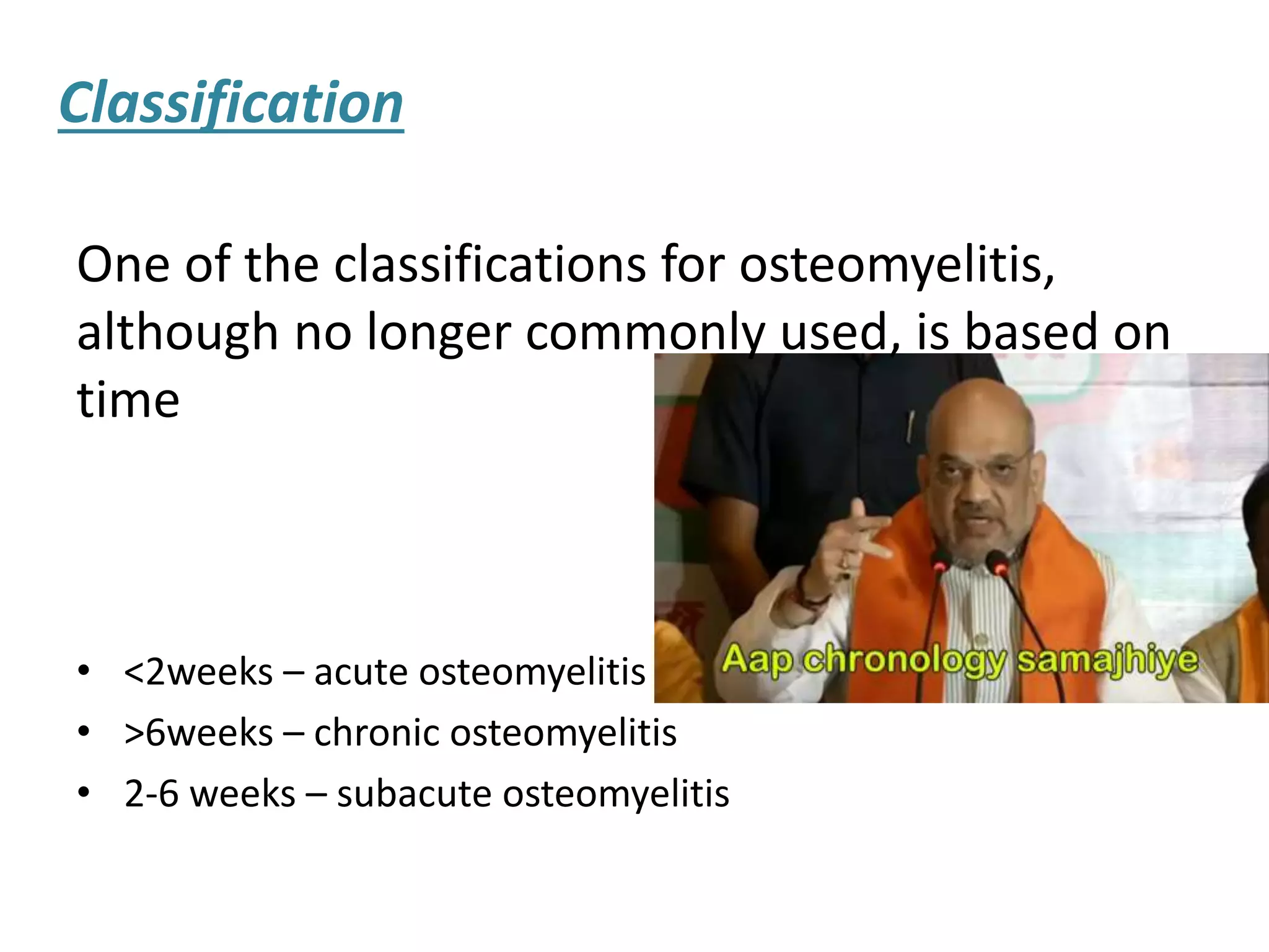 Osteomyelitis | PPTX