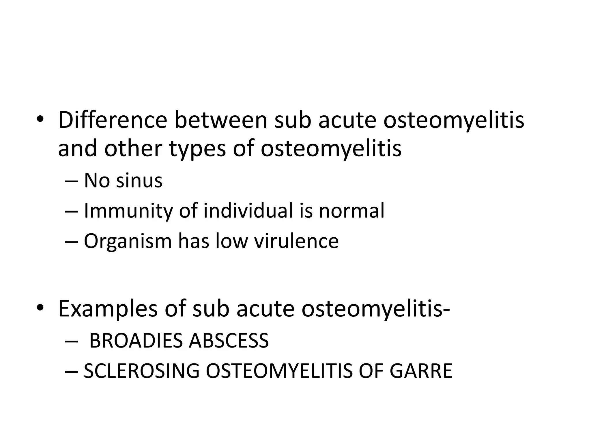 Osteomyelitis | PPTX