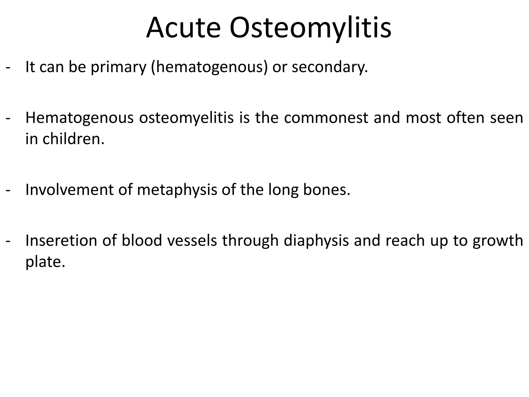 OSTEOMYELITIS | PPTX