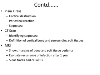 OSTEOMYELITIS | PPTX