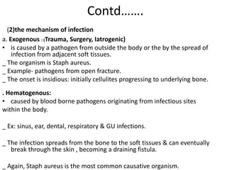OSTEOMYELITIS | PPTX