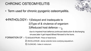 osteomyelitis non trauma pptx | PPTX
