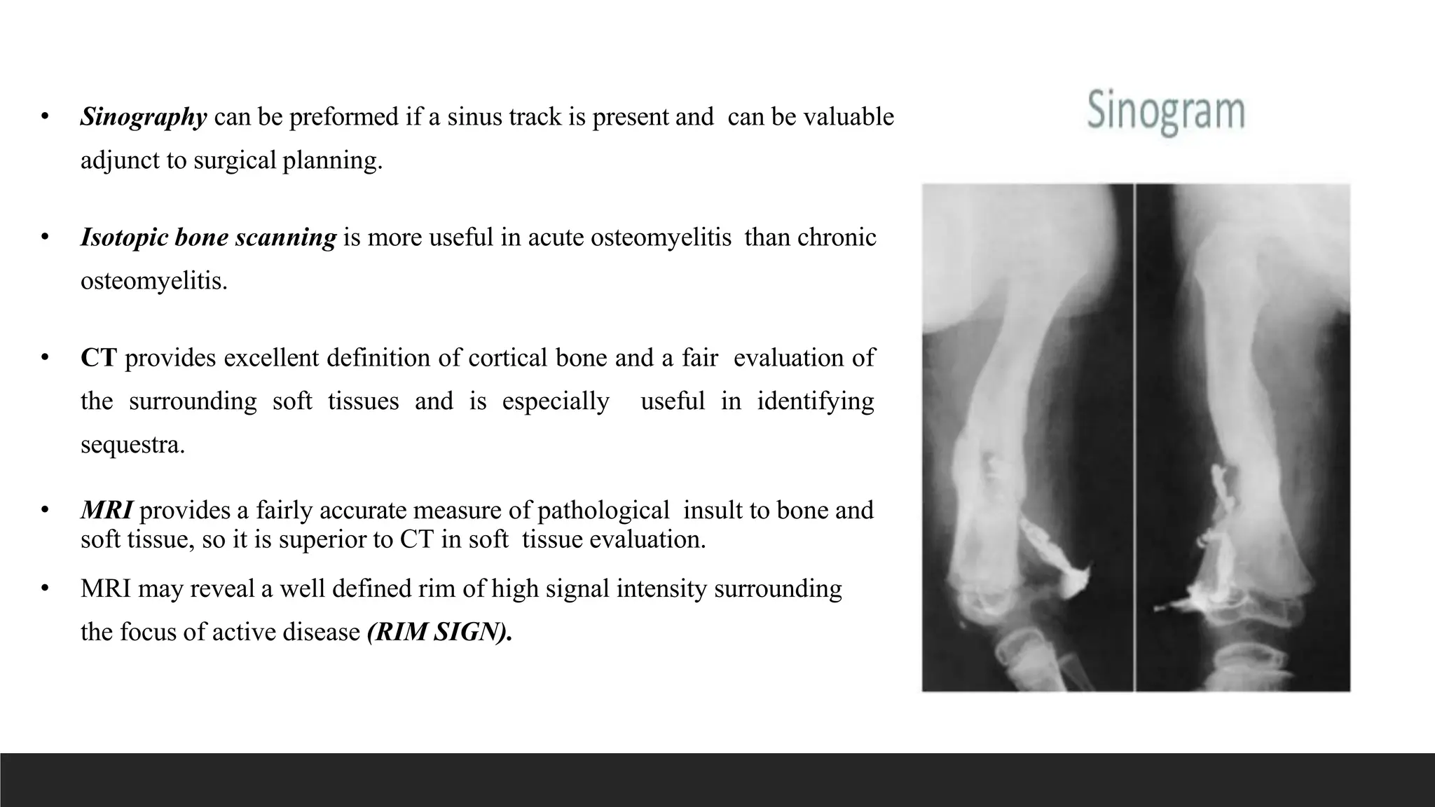 Chronic Osteomyelitis, Bone infection slides | PPTX