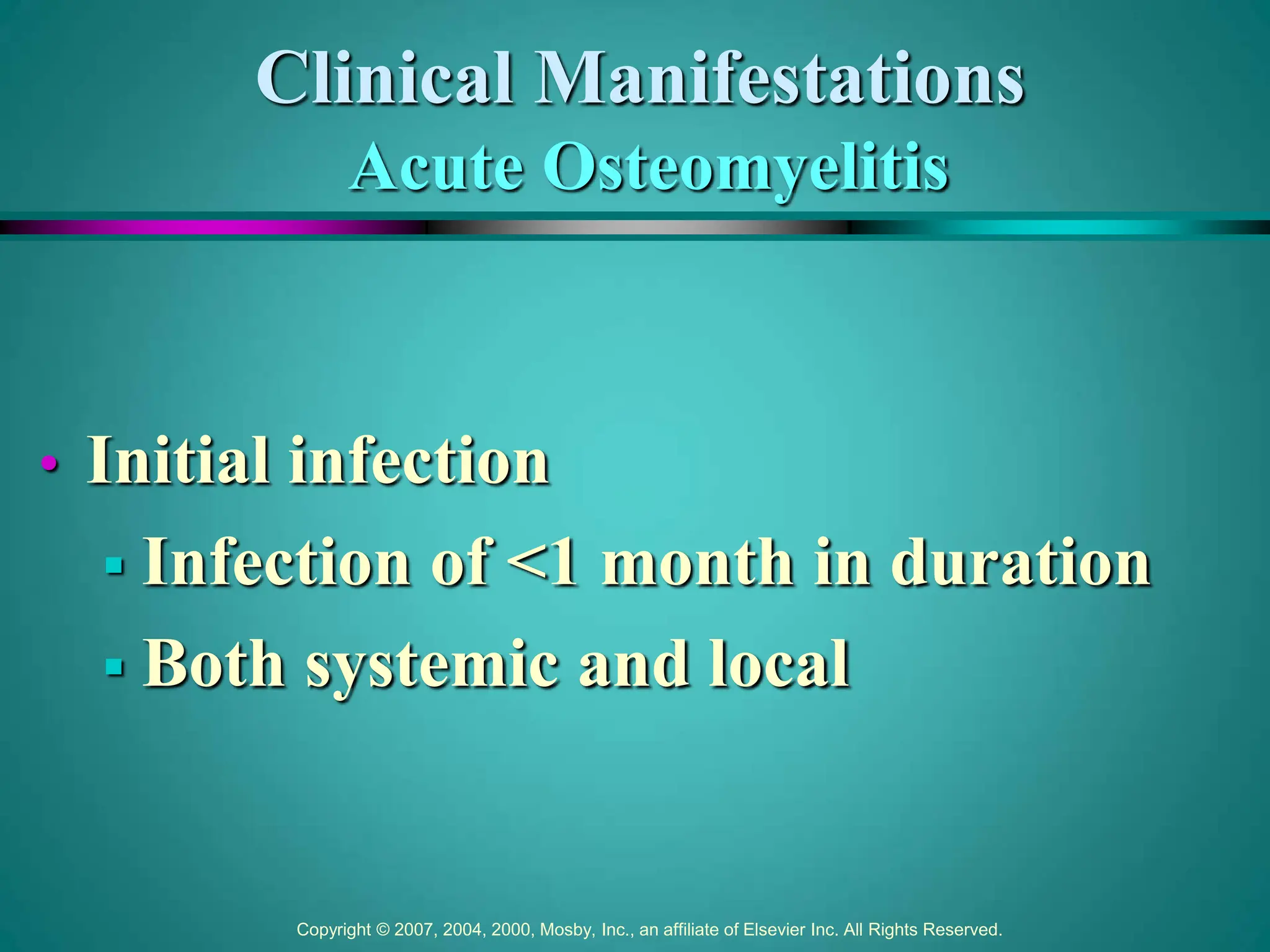 Osteomyelitis.ppt how to intervention and | PPT