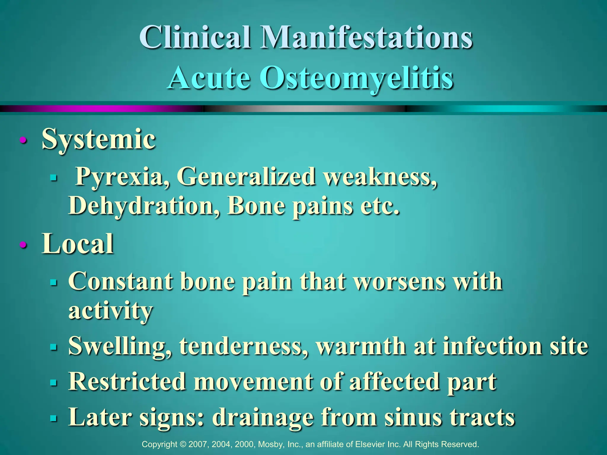 Osteomyelitis.ppt how to intervention and | PPT