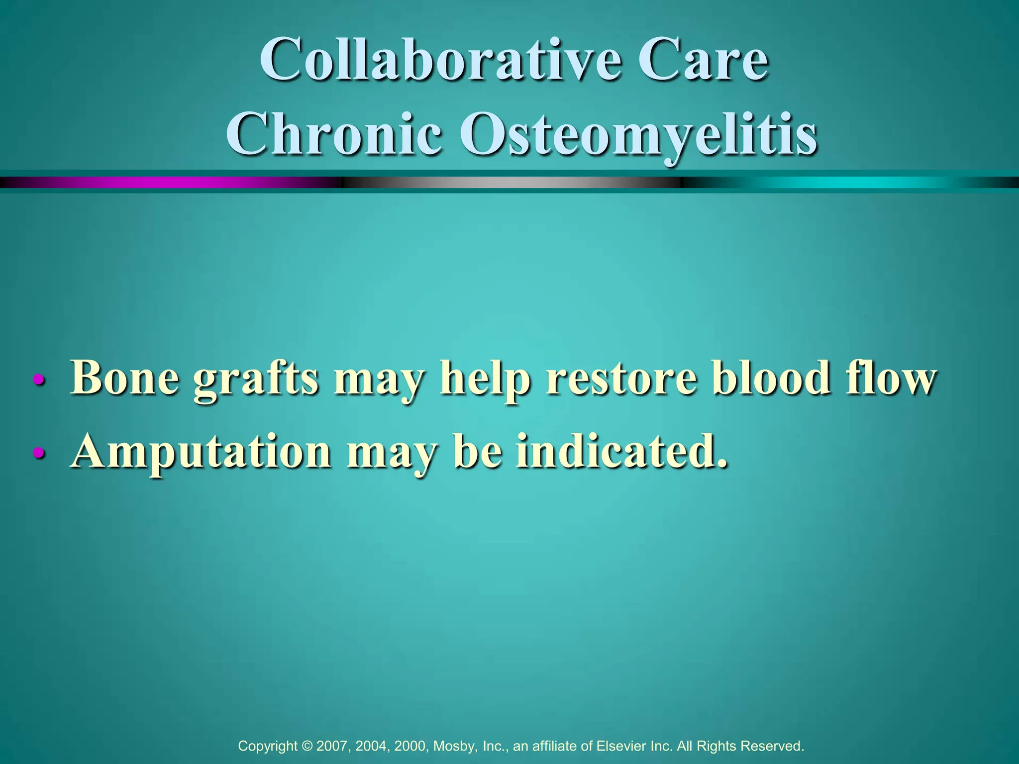 Osteomyelitis.ppt how to intervention and | PPT