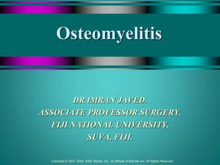 Osteomyelitis.ppt how to intervention and | PPT