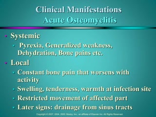 Osteomyelitis.ppt how to intervention and | PPT