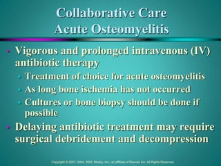 Osteomyelitis.ppt how to intervention and | PPT