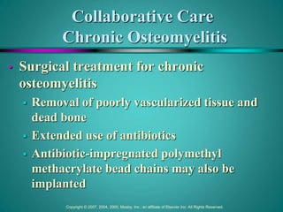Osteomyelitis.ppt how to intervention and | PPT