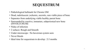 OSTEOMYELITIS - Infection of bone marrow with subsequent affection of ...