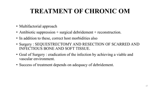 OSTEOMYELITIS - Infection of bone marrow with subsequent affection of ...