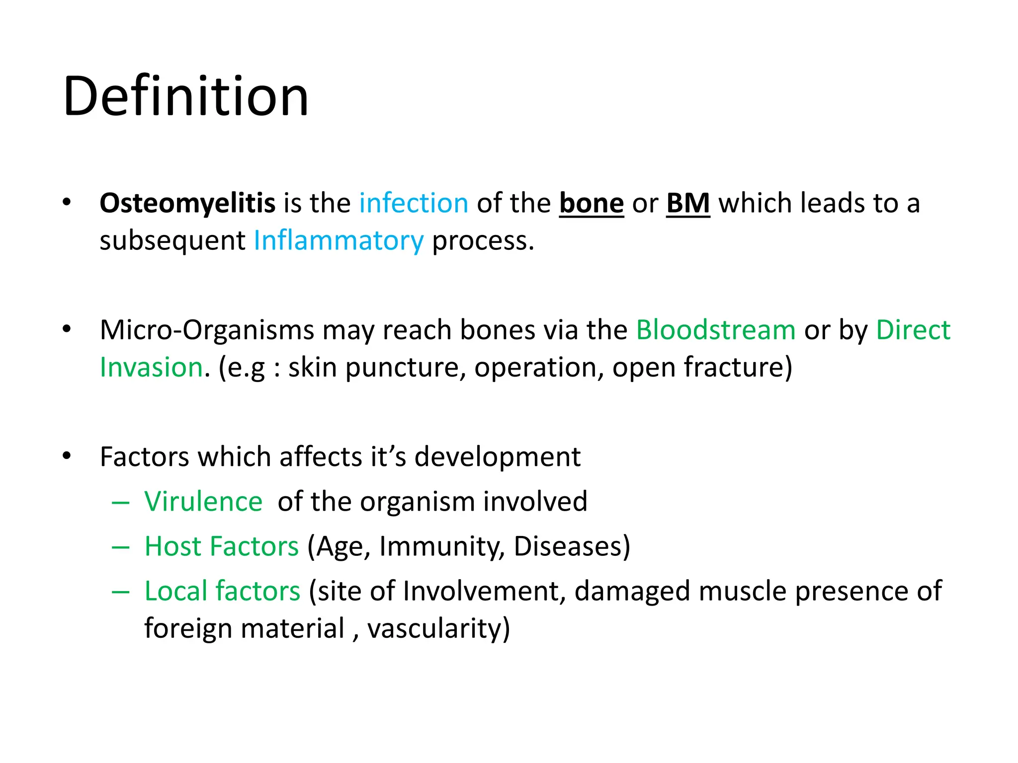 The secrets and ideas behind osteomyelitis.ppt