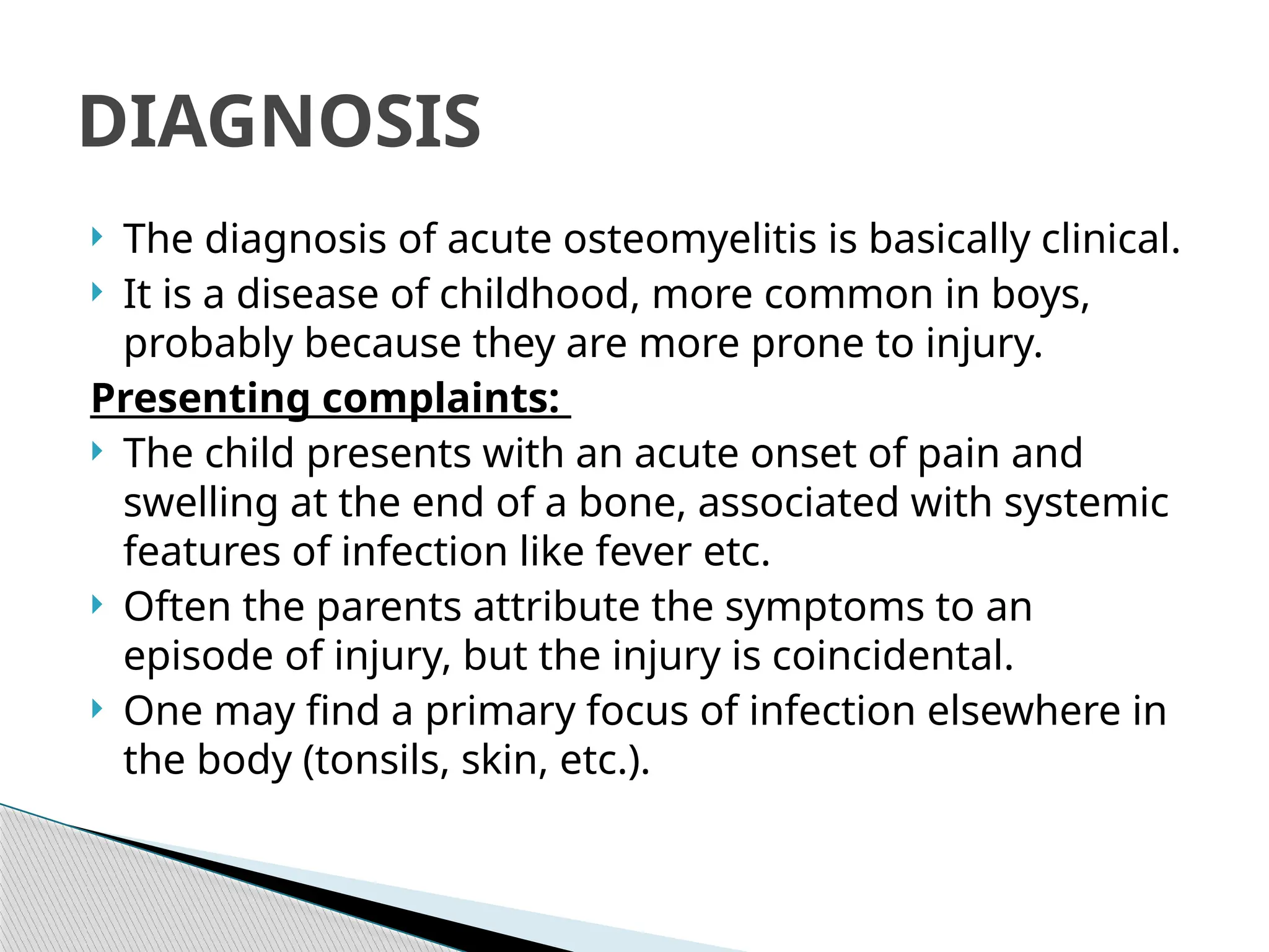 OSTEOMYELITIS.pptx. ..... | PPTX