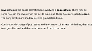 Osteomyelitis morphology -orthopaedics presentation .pptx