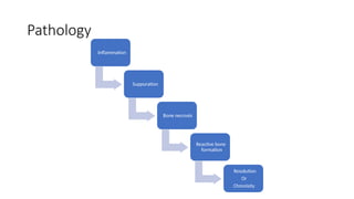osteomyelitis.ppt bone infection OM 12 lec | PPT