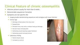 osteomyelitis and its pathogenesis and clinical feature.pptx