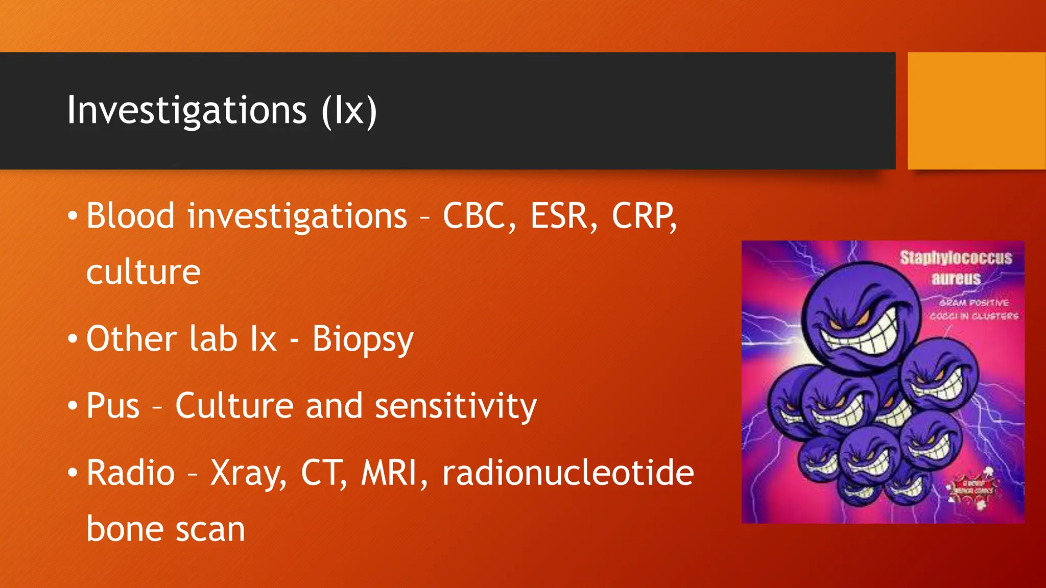 Osteomyelitis (Nutshell) | PPTX