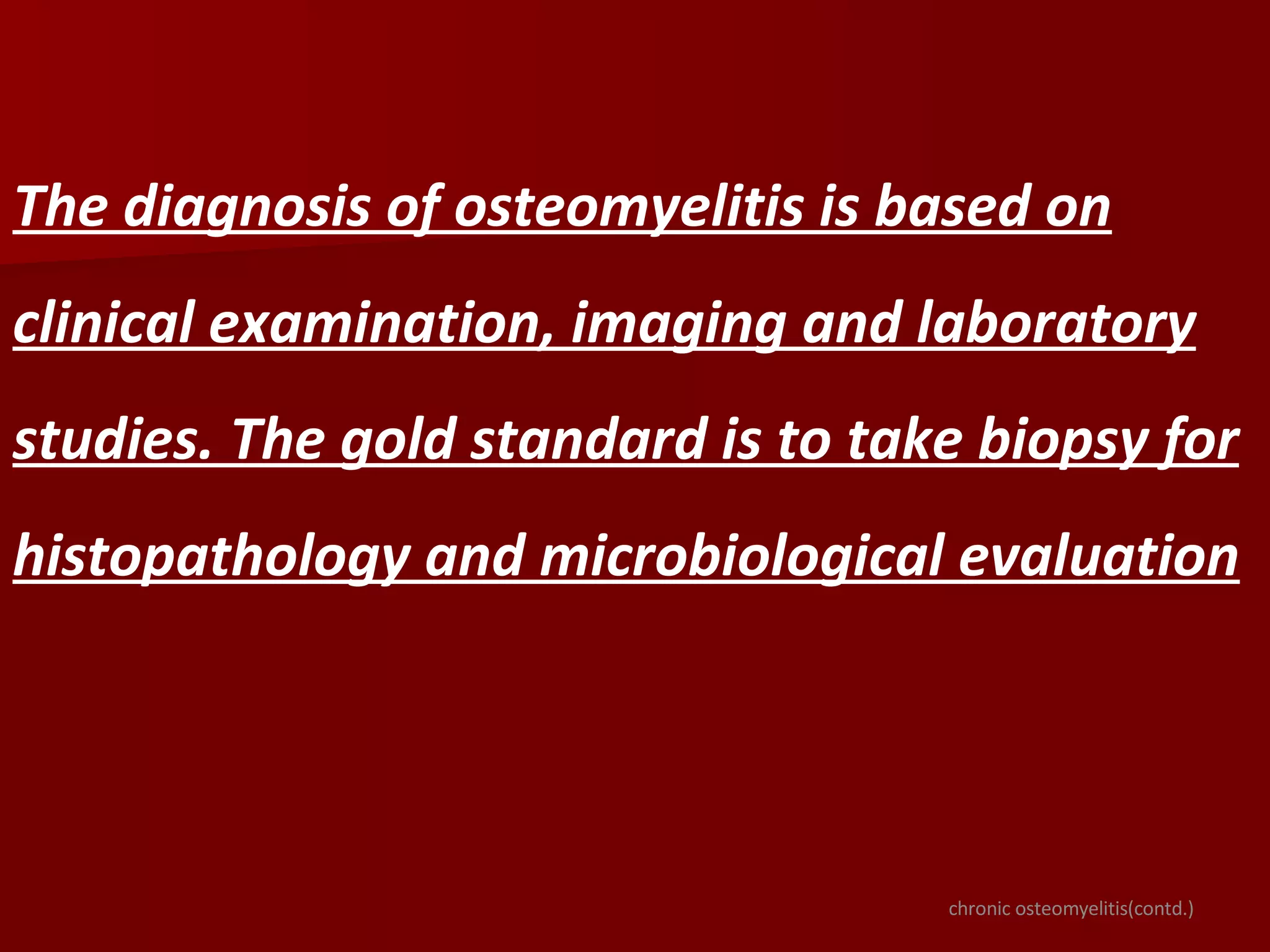 Osteomyelitis In Adults | PPT