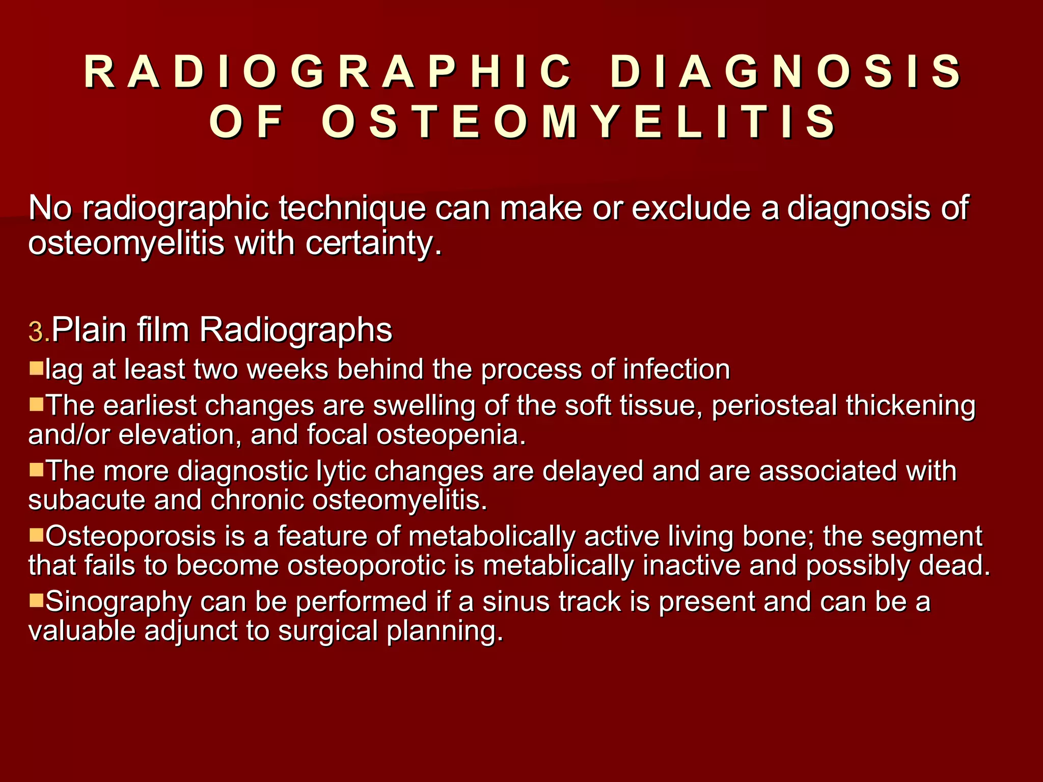 Osteomyelitis In Adults | PPT