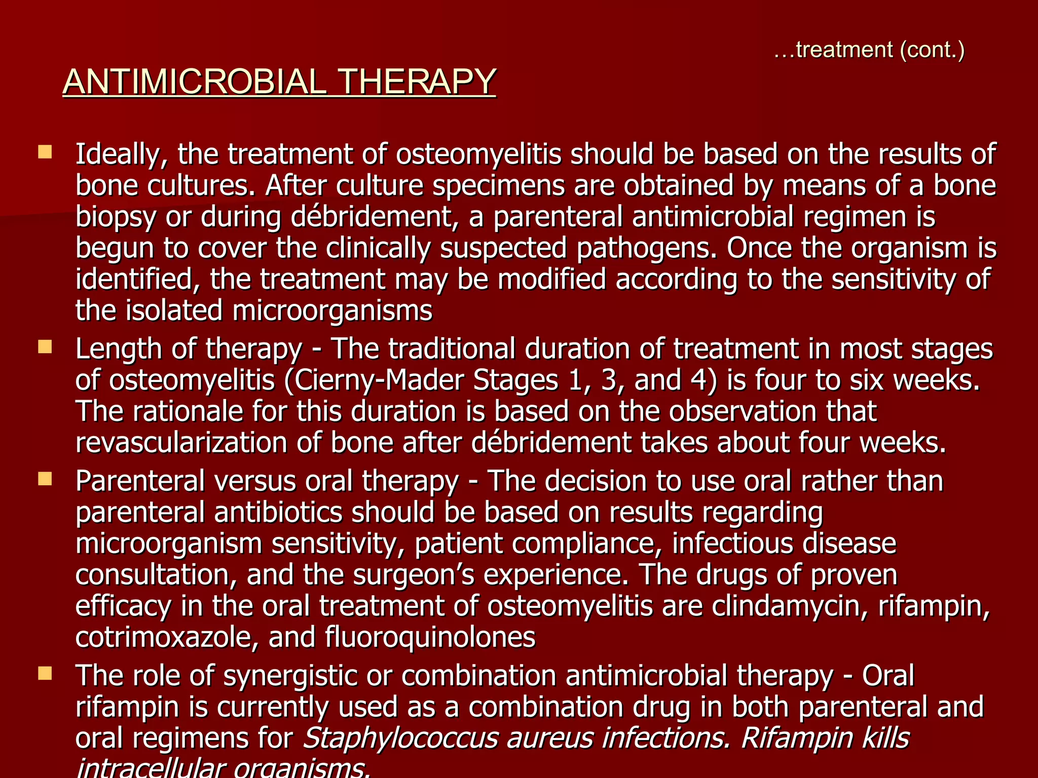 Osteomyelitis In Adults | PPT
