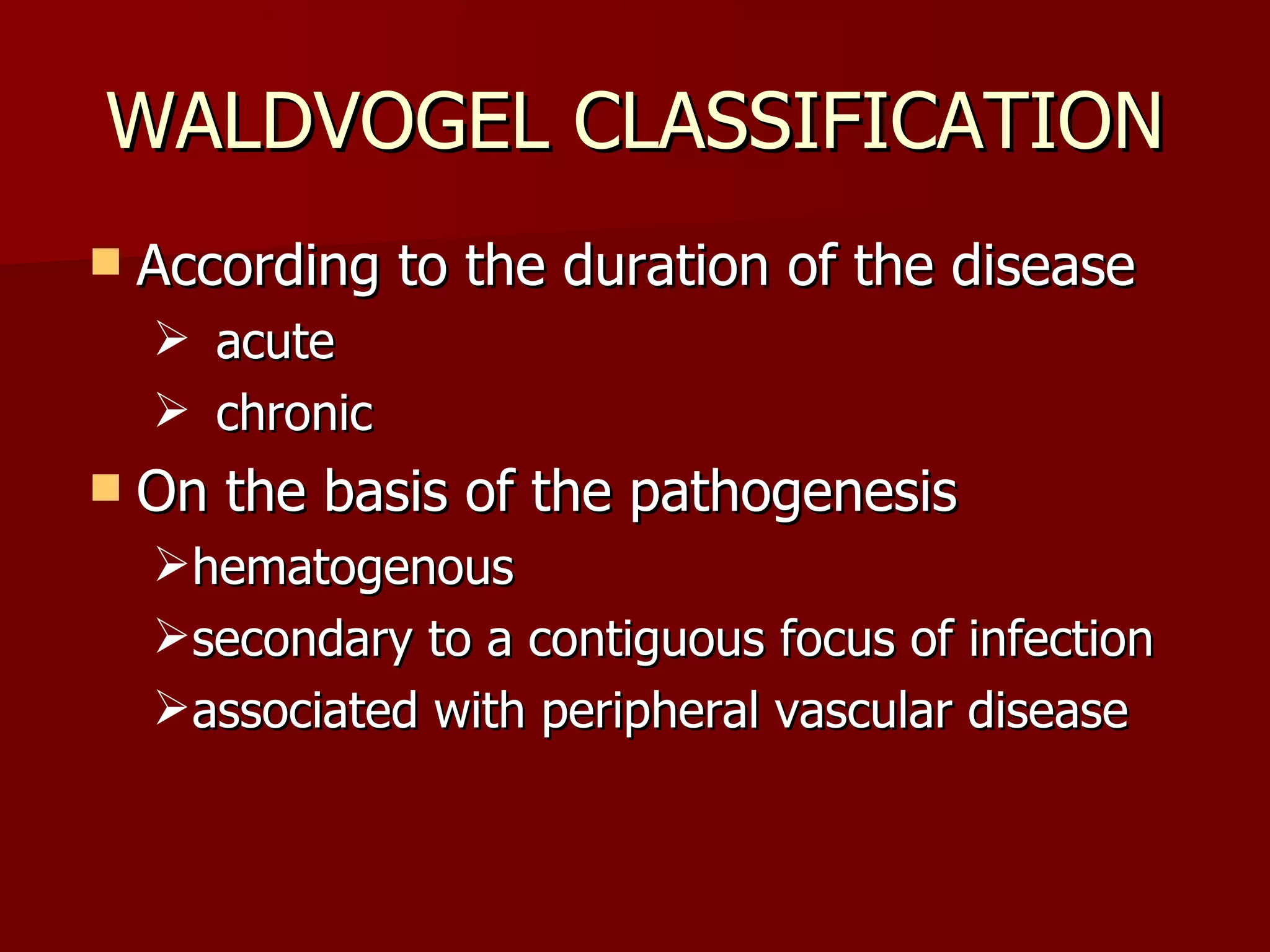 Osteomyelitis In Adults | PPT