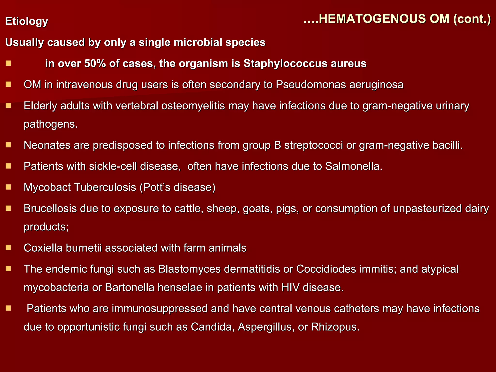 Osteomyelitis In Adults | PPT