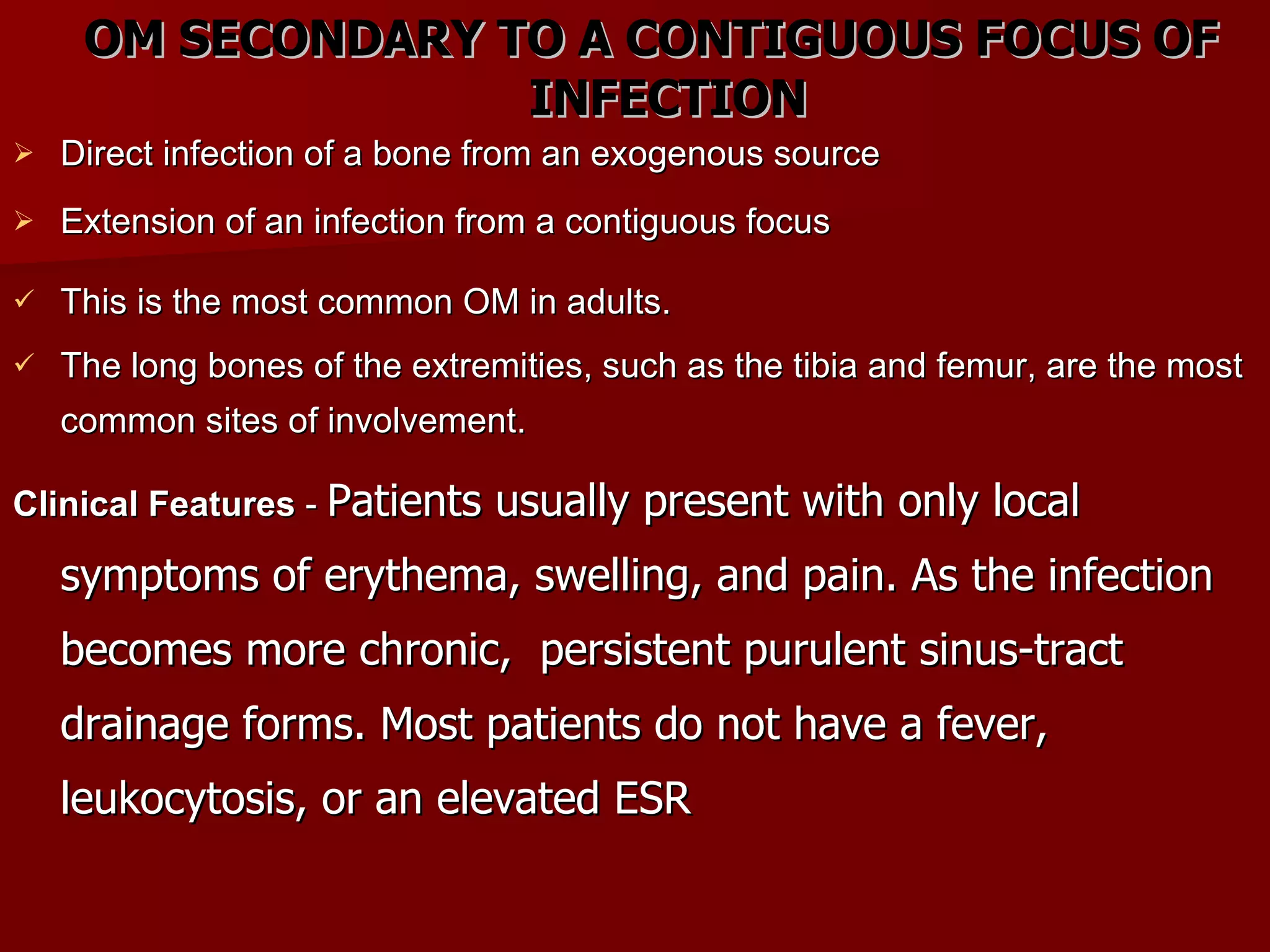 Osteomyelitis In Adults | PPT