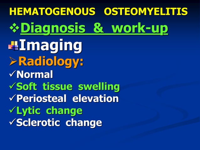 Osteomyelitis | PPT