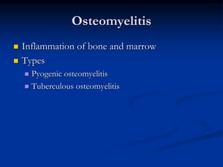 Osteomyelitis | PPT