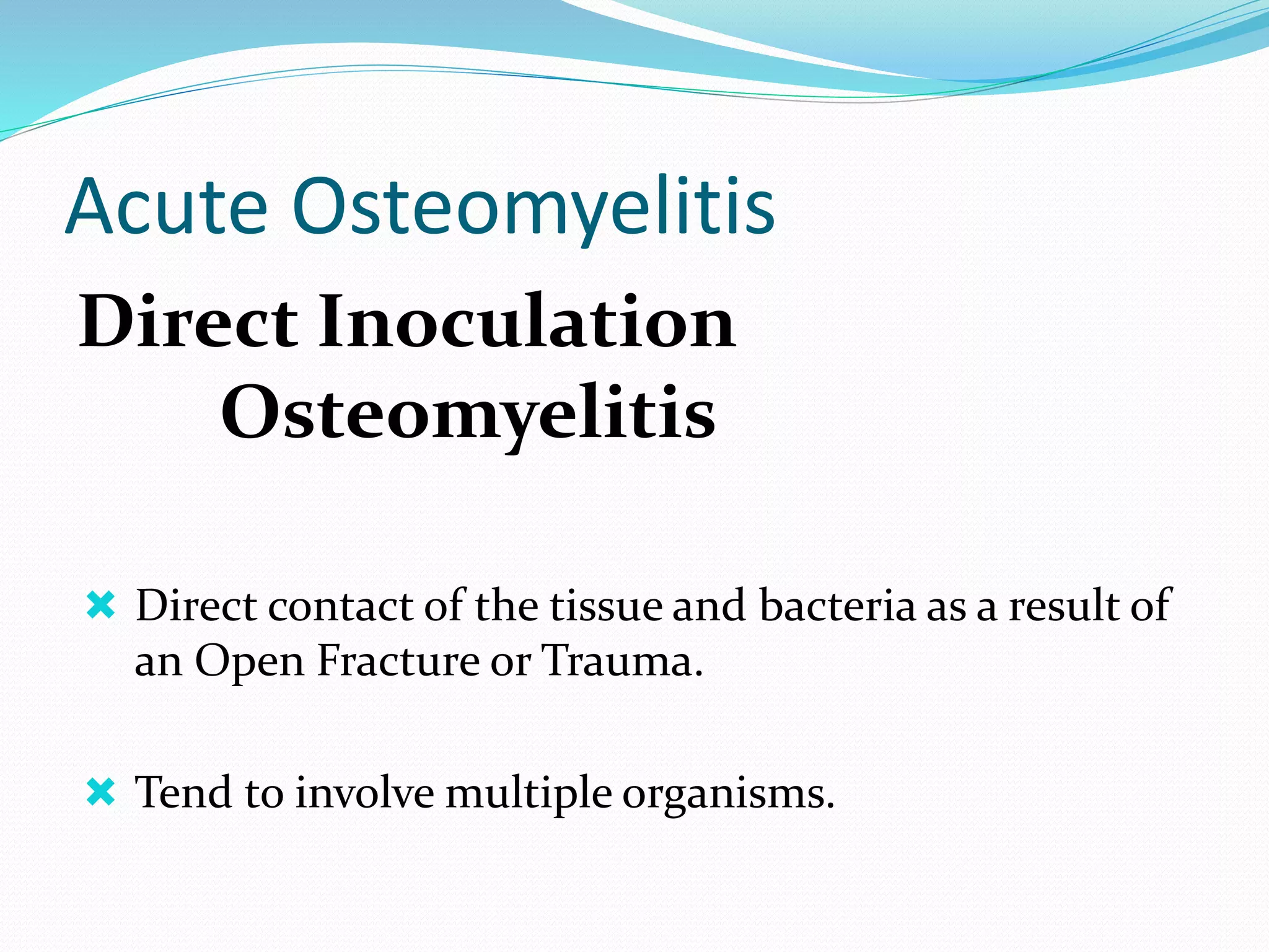 Osteomyelitis | PPTX