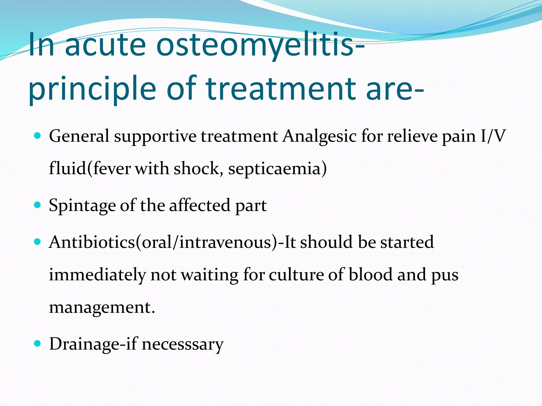 Osteomyelitis | PPTX