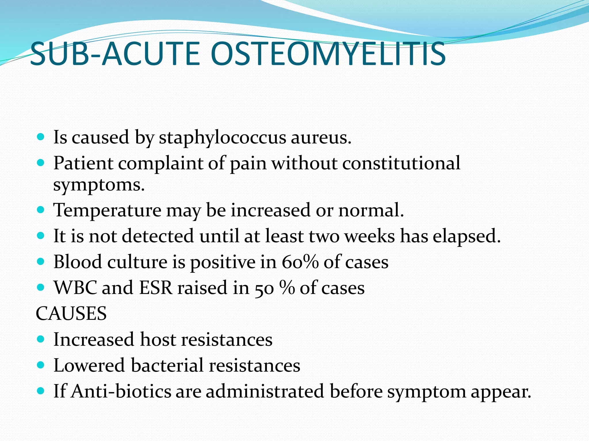 Osteomyelitis | PPTX
