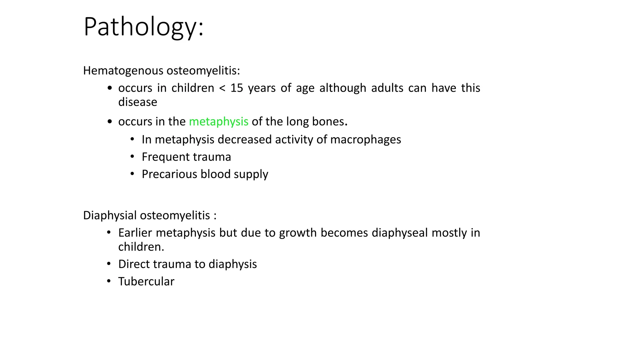 Osteomyelitis ppt for healthcare students | PPTX