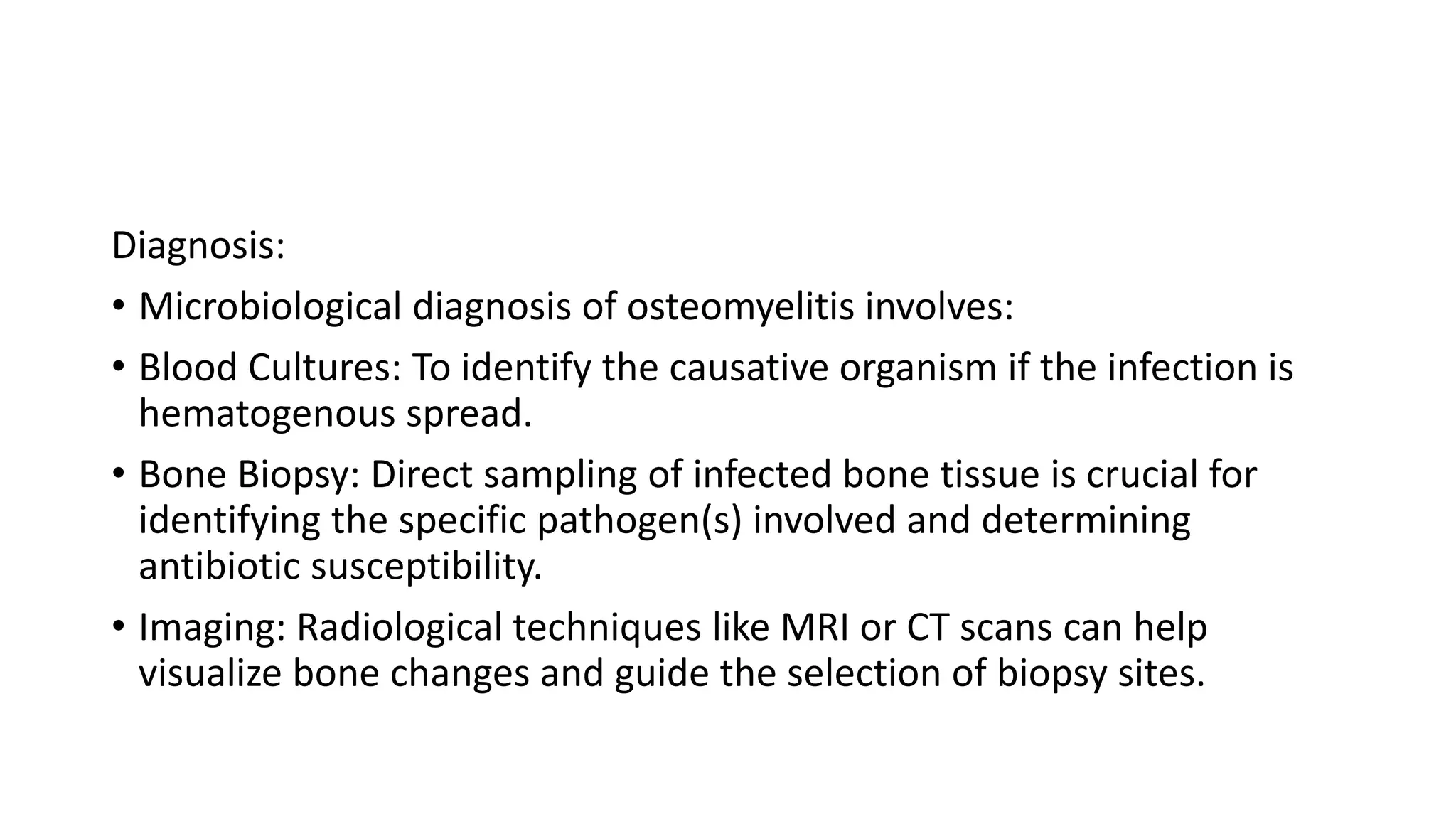 Osteomyelitis ppt for healthcare students | PPTX