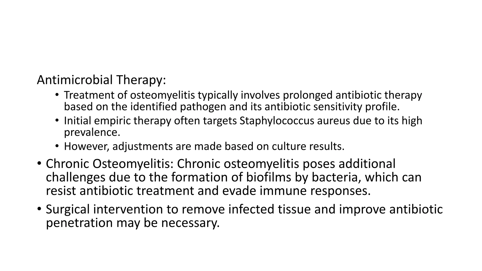 Osteomyelitis ppt for healthcare students | PPTX