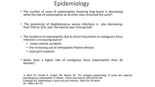 Osteomyelitis ppt for healthcare students | PPTX