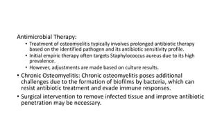 Osteomyelitis ppt for healthcare students | PPT