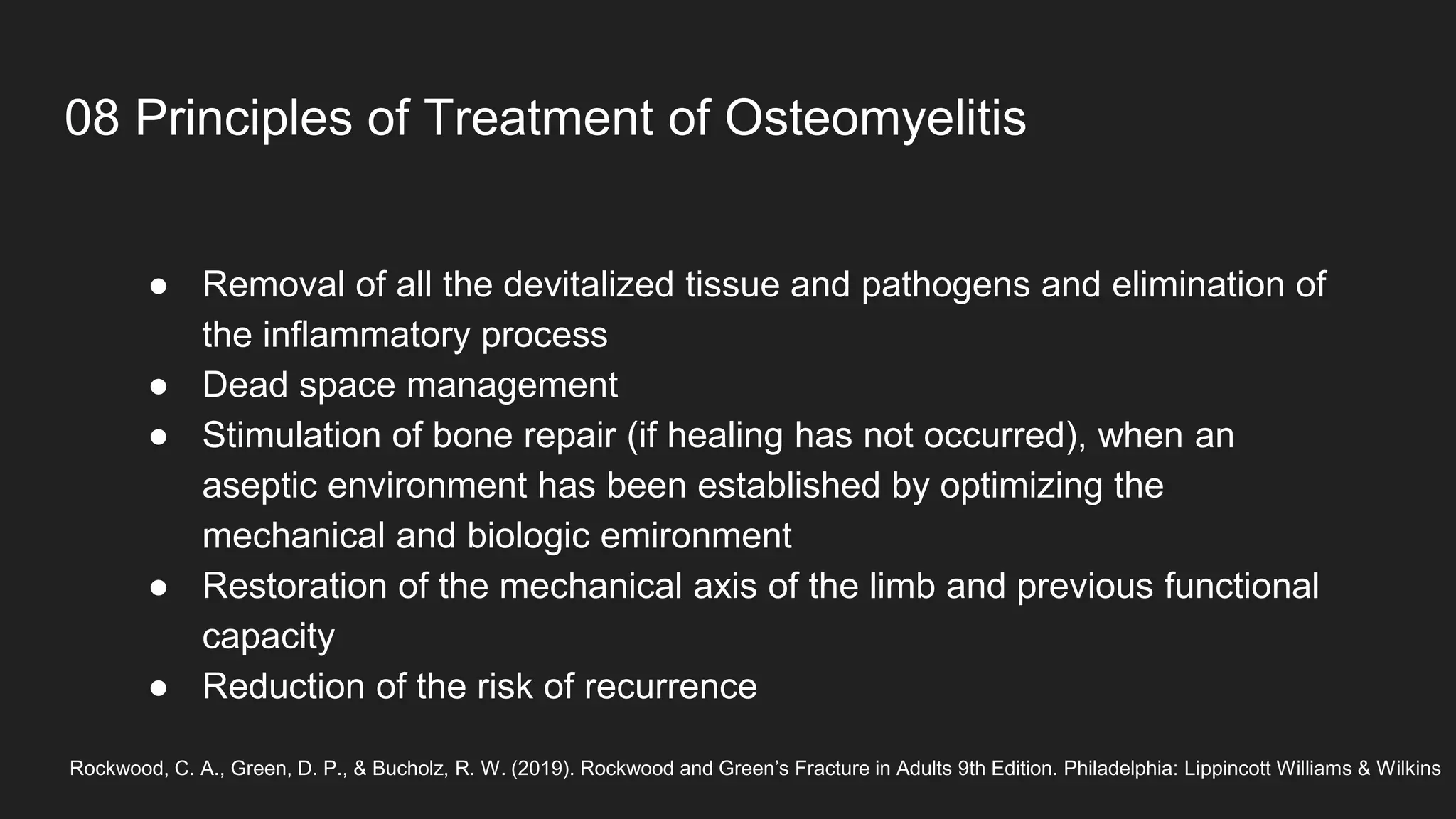 Osteomyelitis and other orthopedic infections - Cruz, LR.pptx