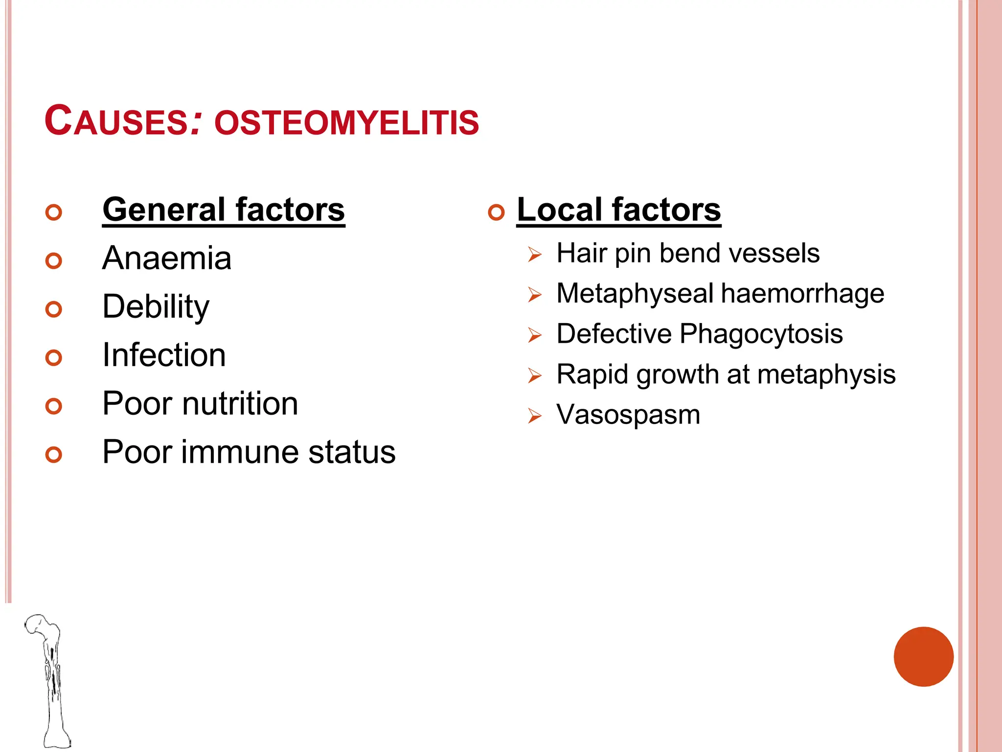 osteomyelitis-Types, clinic features and treatment.pptx | Bone and ...