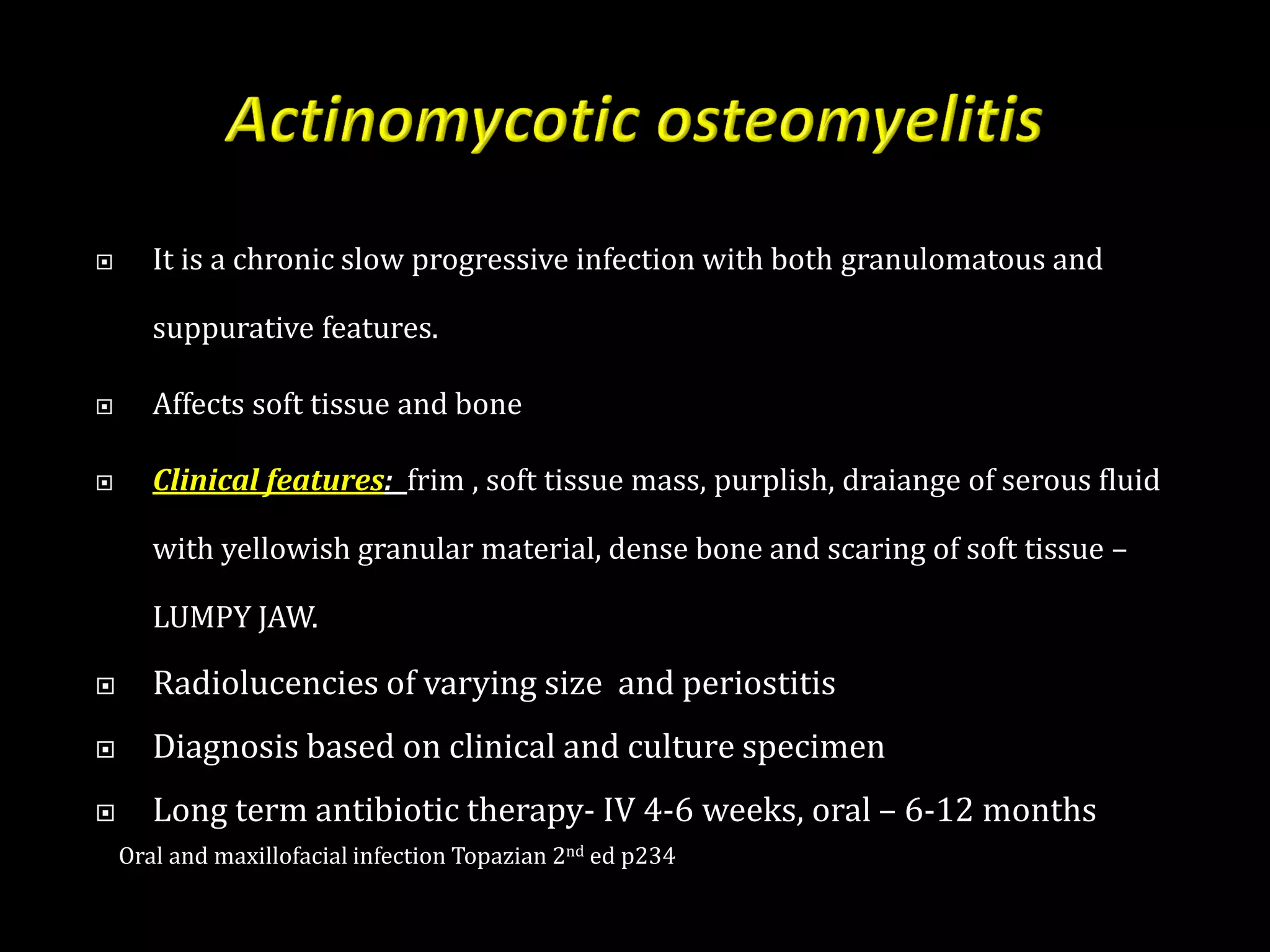 Osteomyelitis in maxillofacial region | PDF