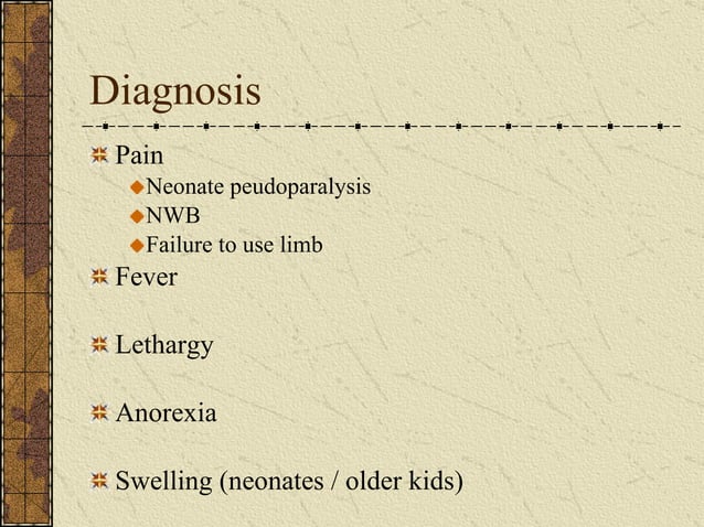 Osteomyelitis+in+Children | PPT | Bone and Joint Conditions | Diseases ...