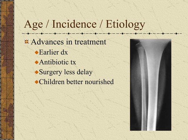 Osteomyelitis+in+Children | PPT | Bone and Joint Conditions | Diseases ...