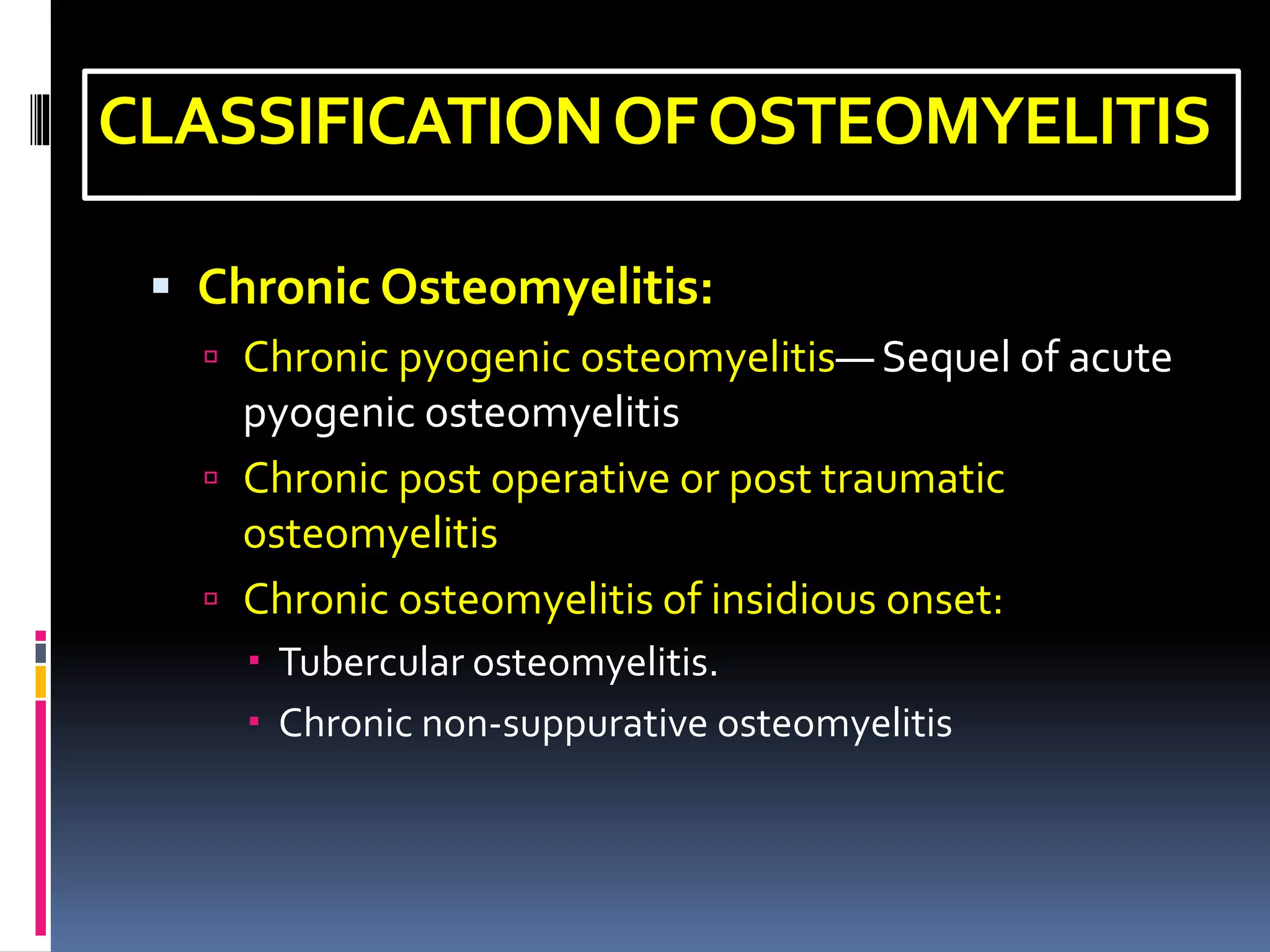 Osteomyelitis & its management | PPTX