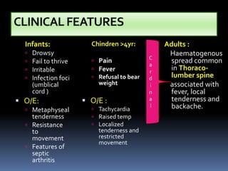 Osteomyelitis & its management | PPTX