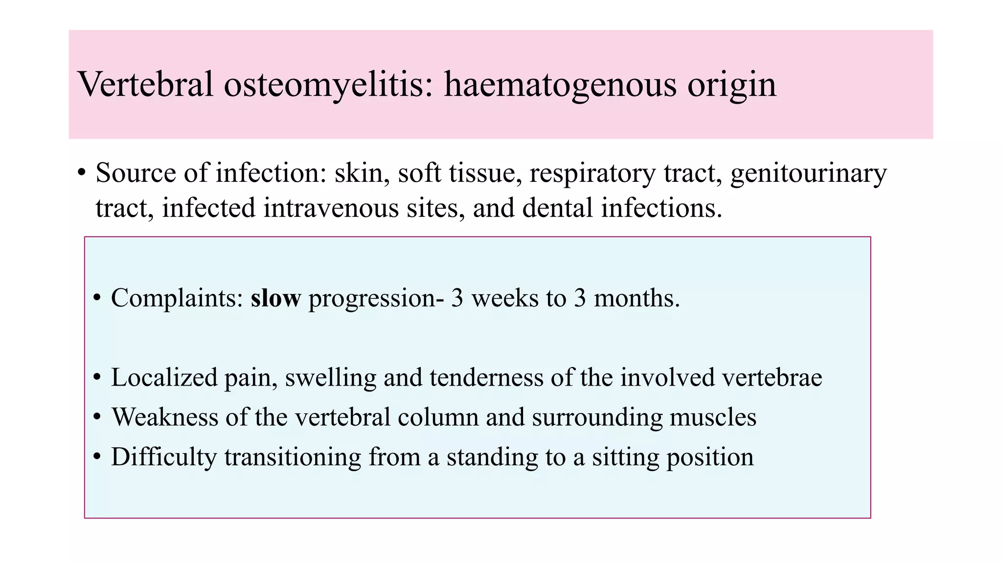 Osteomyelitis march 2018 | PPTX